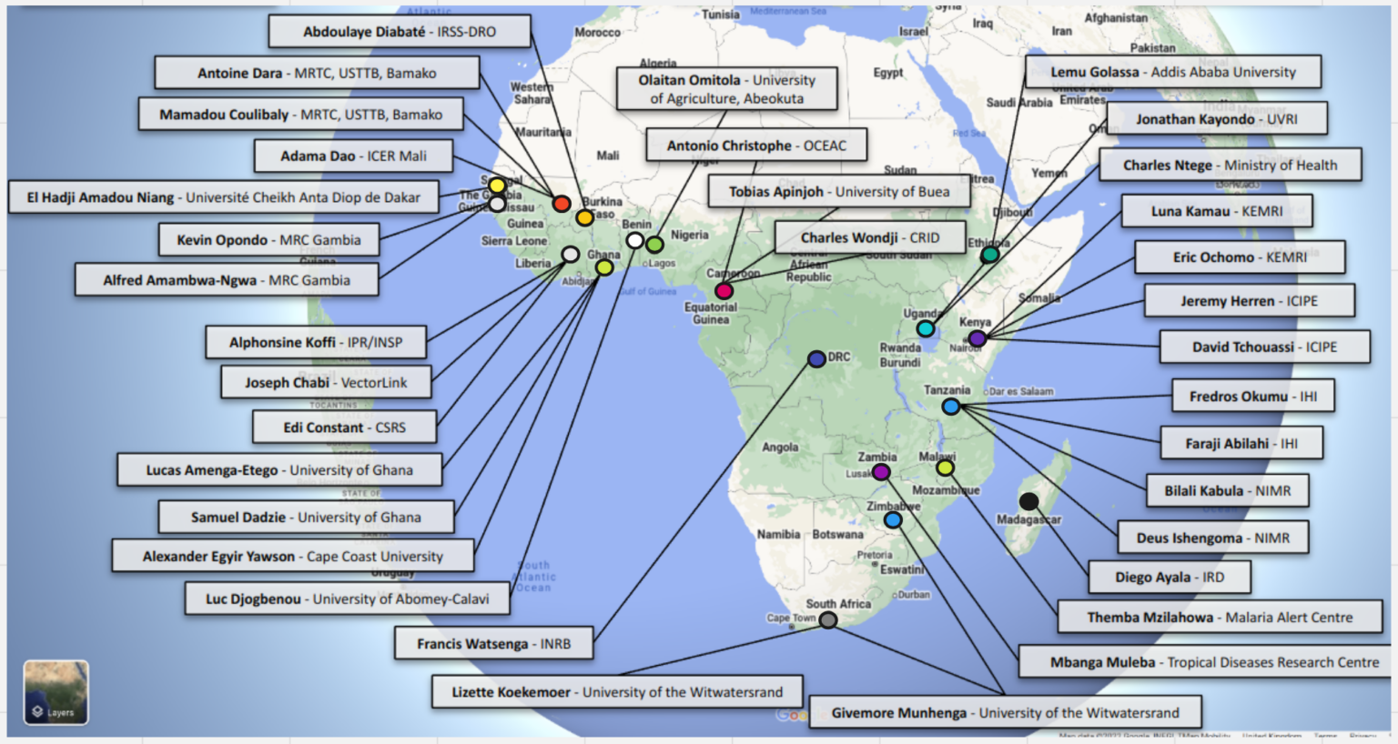 Malaria Vector Genome Observatory
